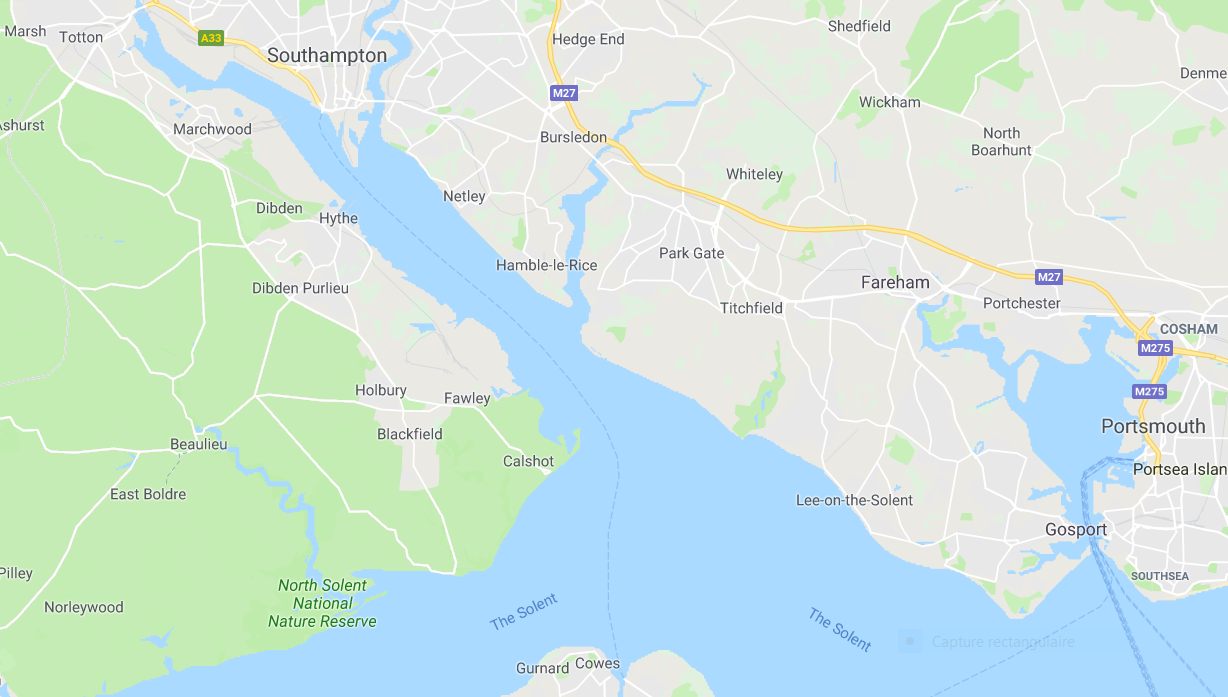carte solent – Diam 24 one design