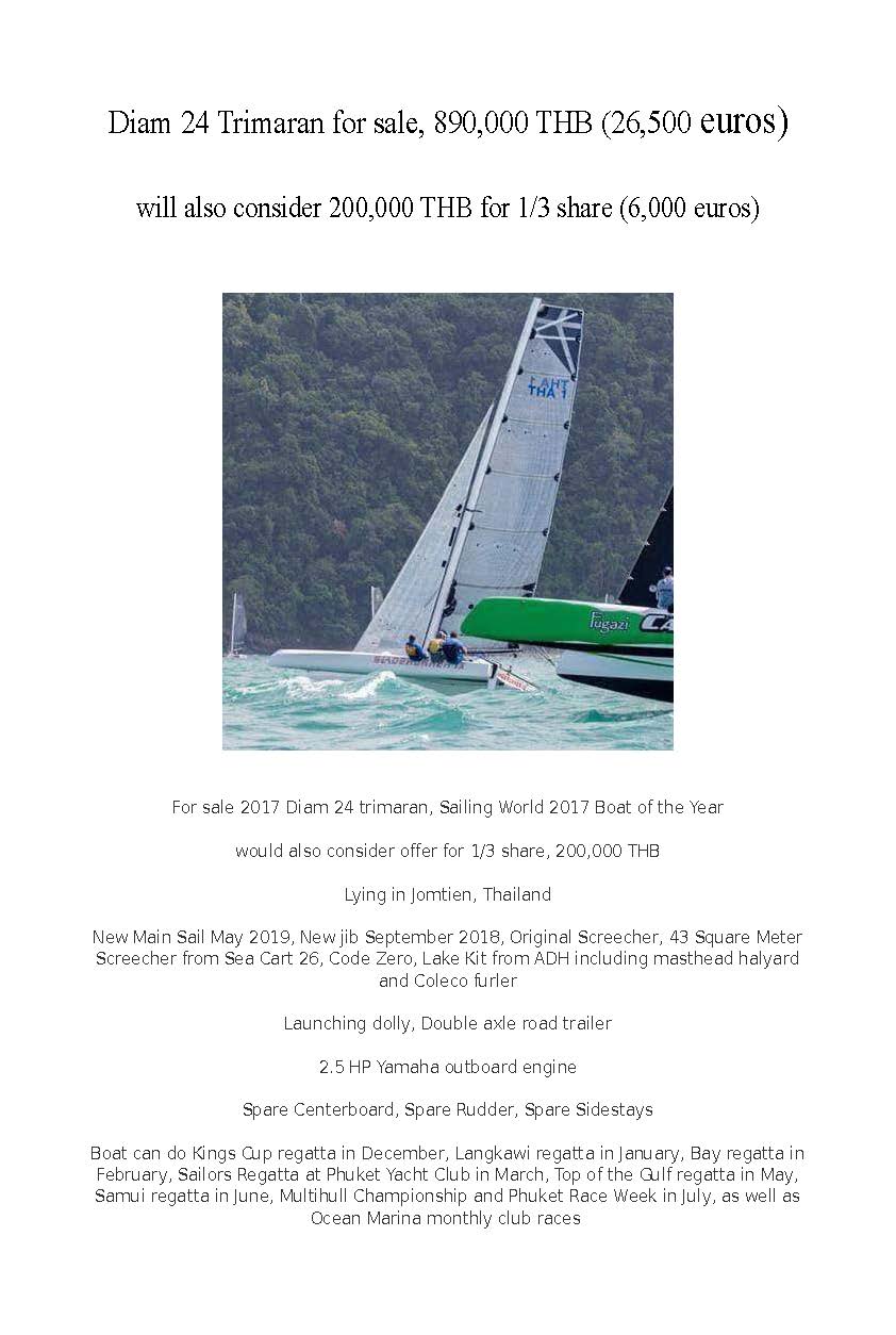 Second-hand • Diam 24 one design