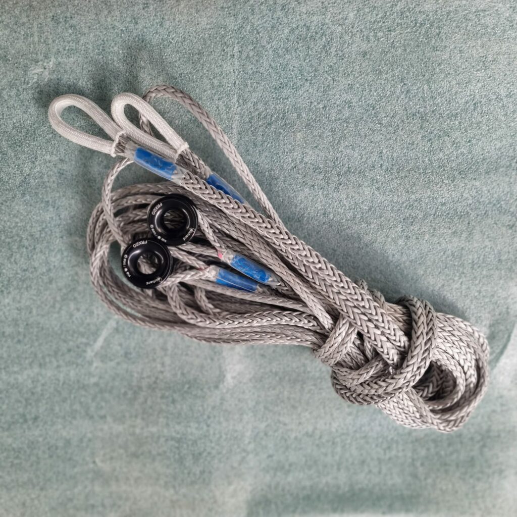 Shroud od : Textile, Label P.O, ring (unit) – Diam 24 one design